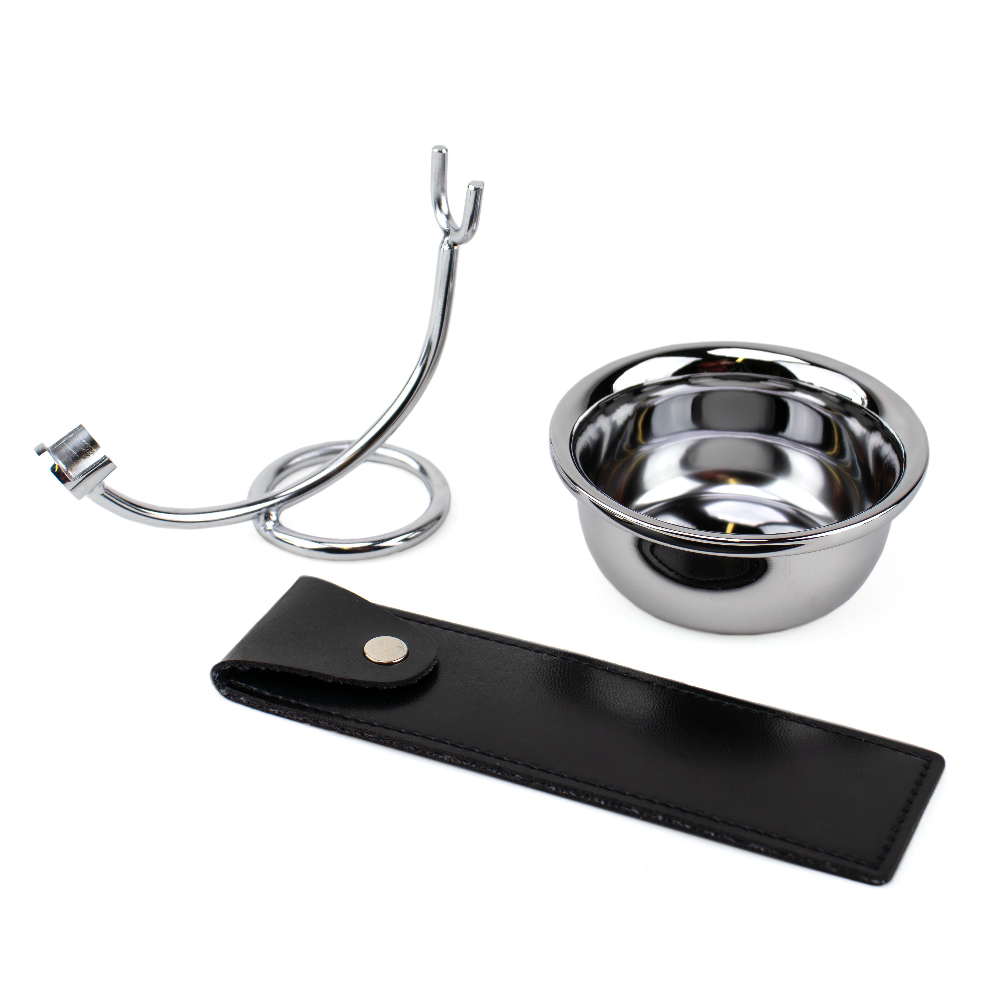 Shaving Accessory Bundle - Silver