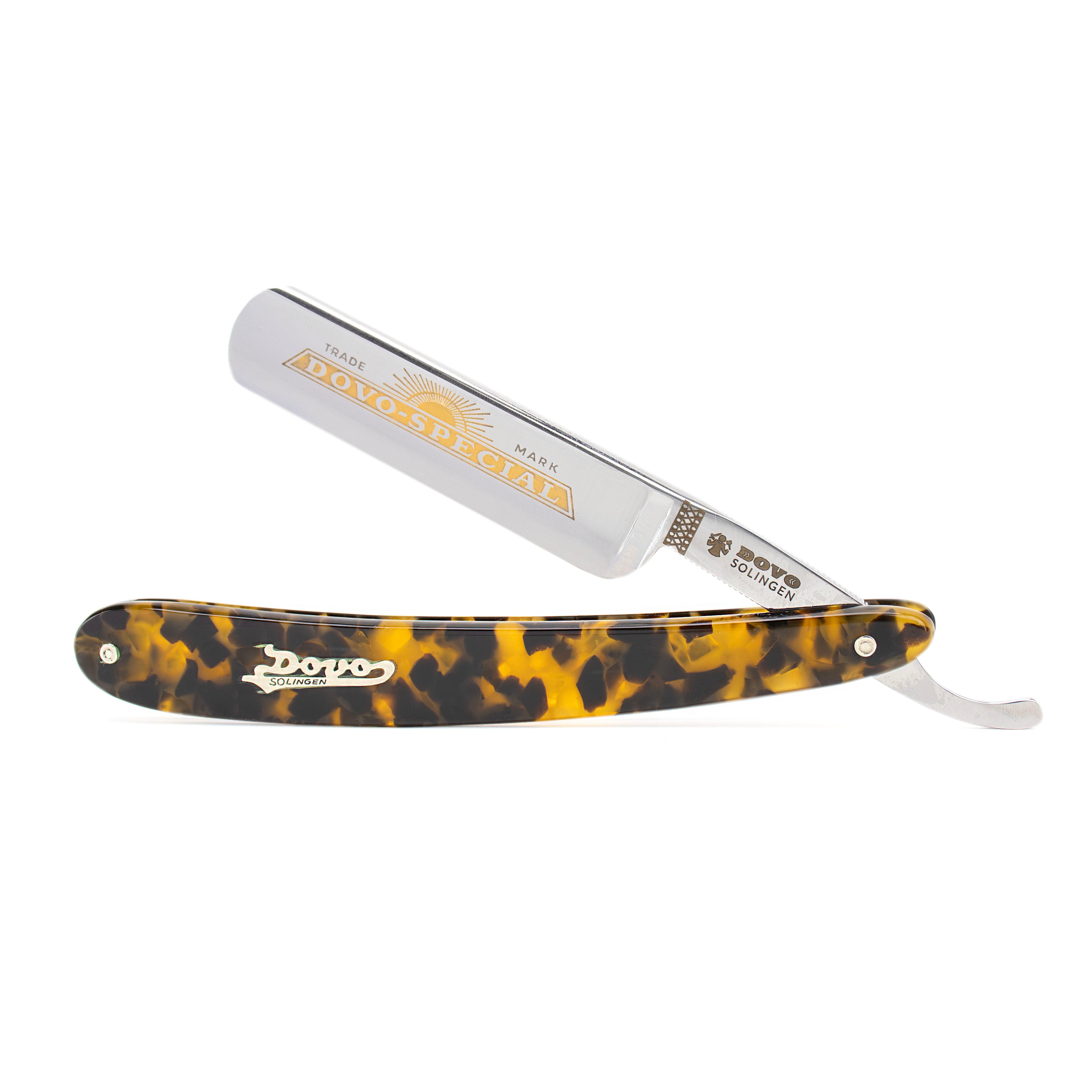 Dovo 'Tortoiseshell' 5/8" Cut Throat Razor | Cut Throat Club