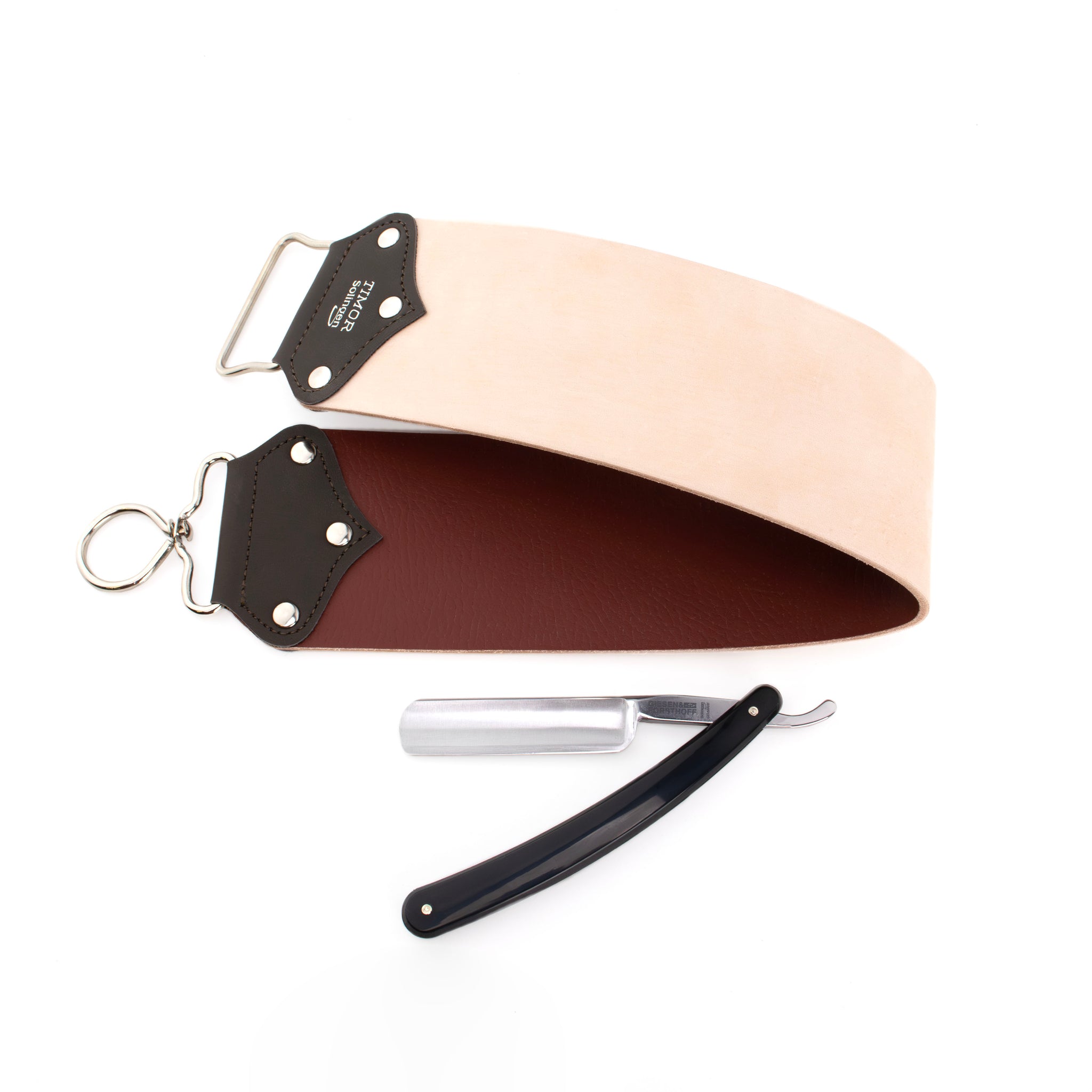 Giesen & Forsthoff Wide Strop & Razor Combo