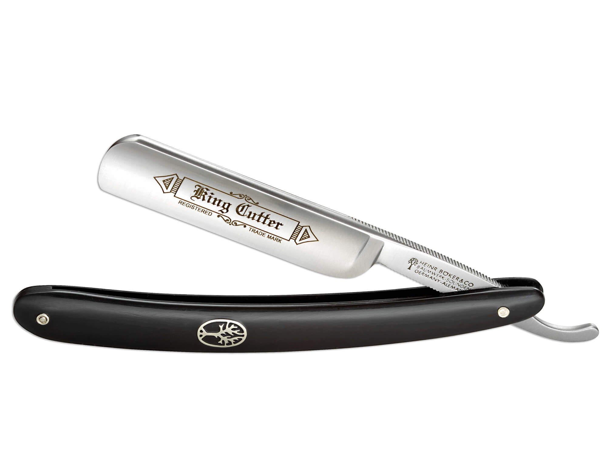 Boker King Cutter (Black) Cut Throat Razor