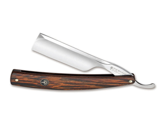 The Celebrated Wenge - Boker Straight Razor 6/8